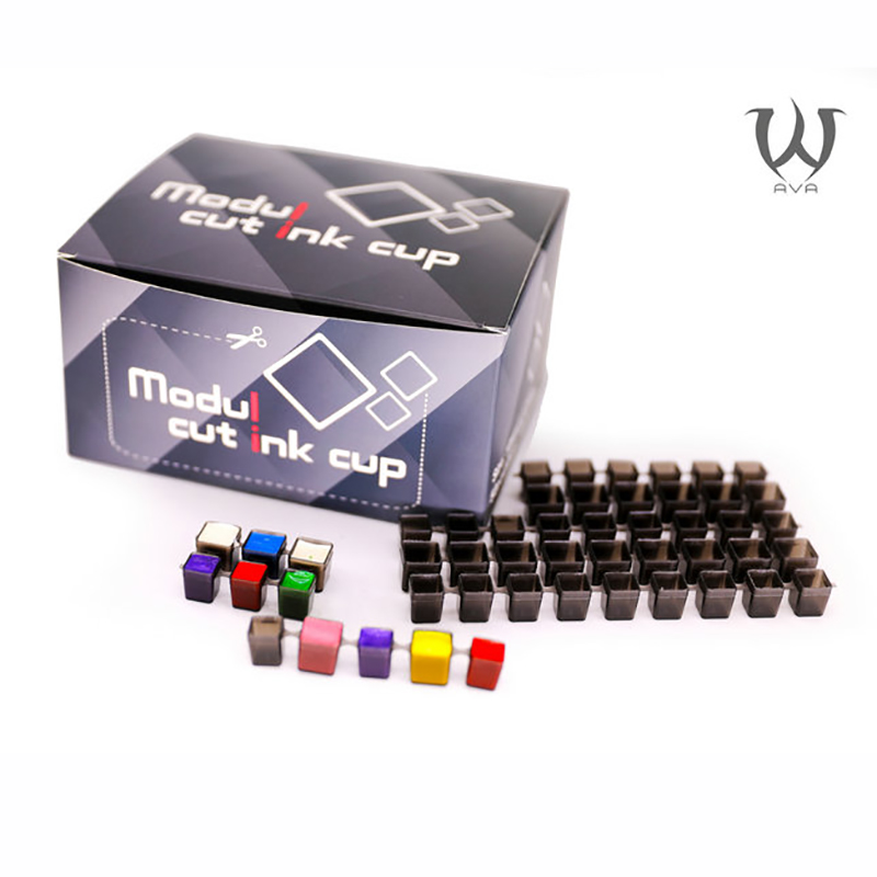 Clear Black Tattoo Modul Cut Ink Cap [ACI057-1] - $13.00 : AVA TATTOO ...