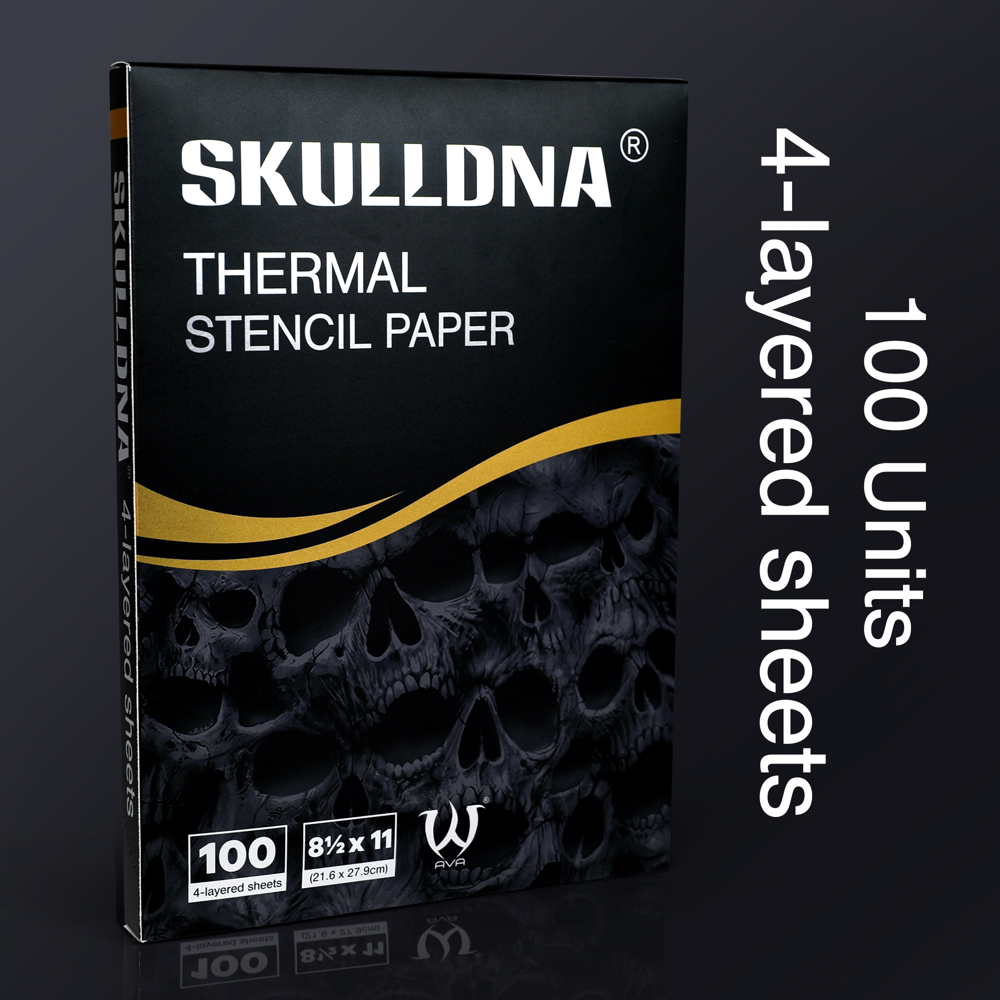 SKULLDNA Thermal Stencil Paper [CPS011] - $45.00 : AVA TATTOO MACHINE ...